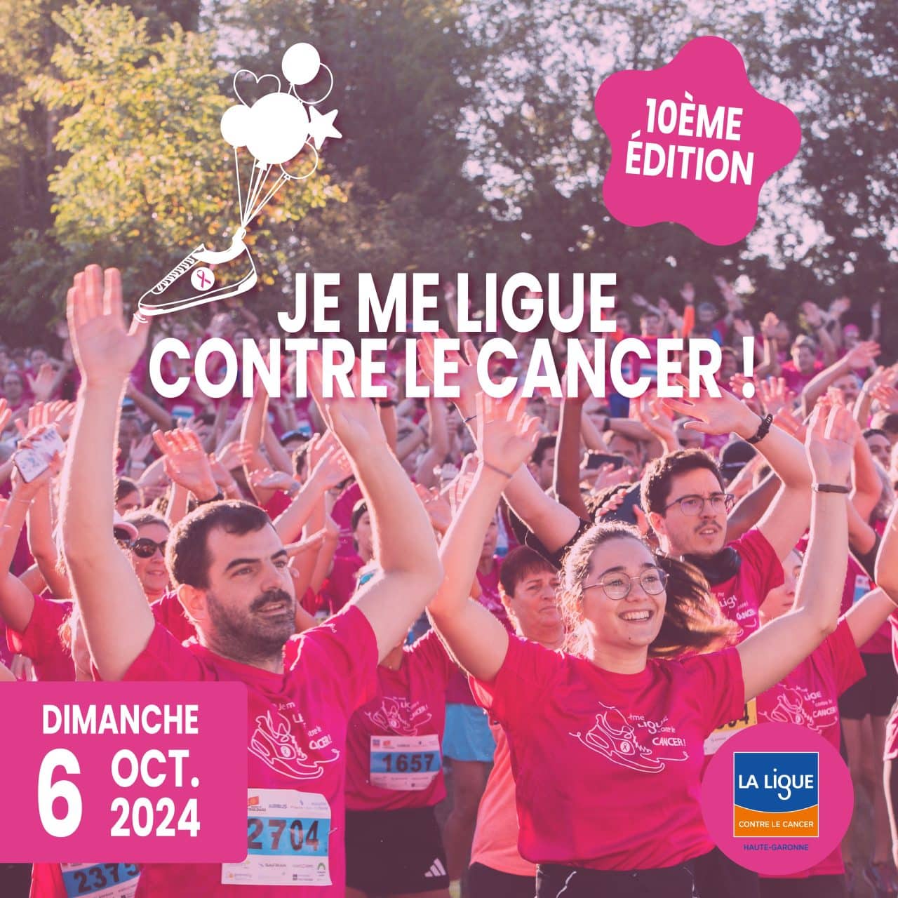 Je me ligue contre le cancer : participez à la course caritative du 6 ...